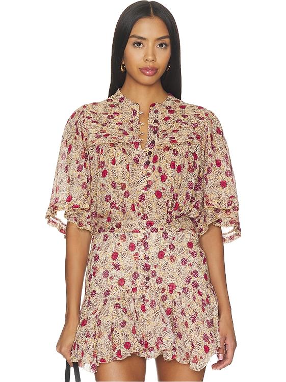 DIOR Christian Dior 2010s Floral-Print Semi-Sheer Dress